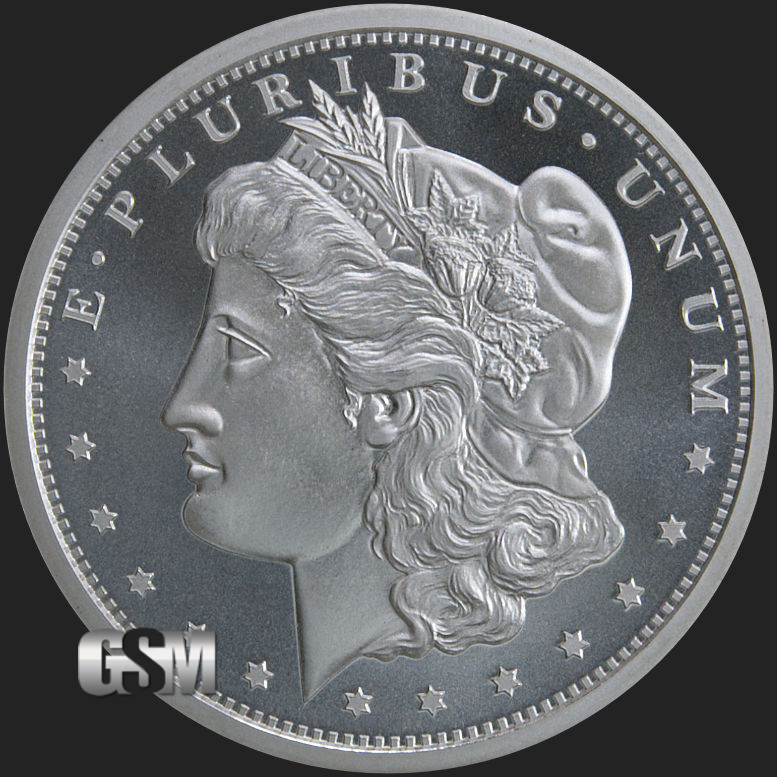 Morgan 1 Oz Silver Round - 1 Oz Silver Coin